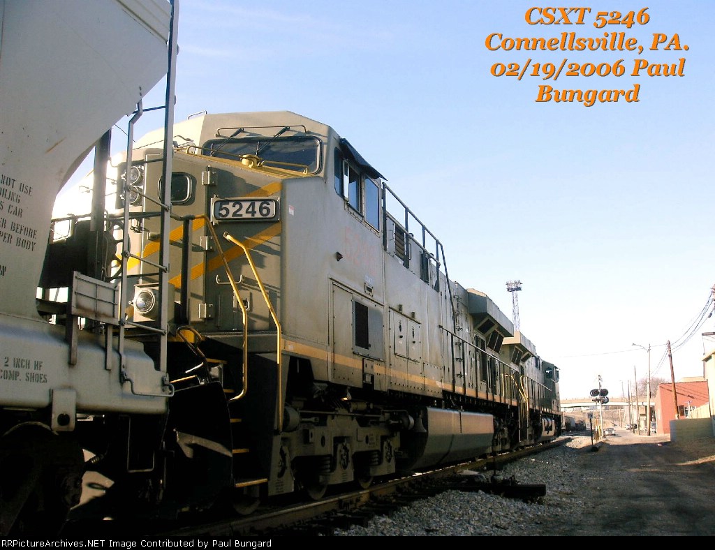 CSXT 5246 ES44DC 02/19/2006